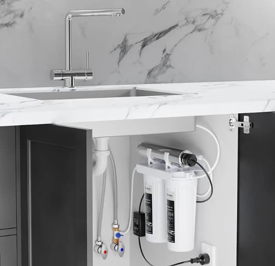 Puretec Rainwater ESR2 UV Under Sink Water Filter System With Faucet ...