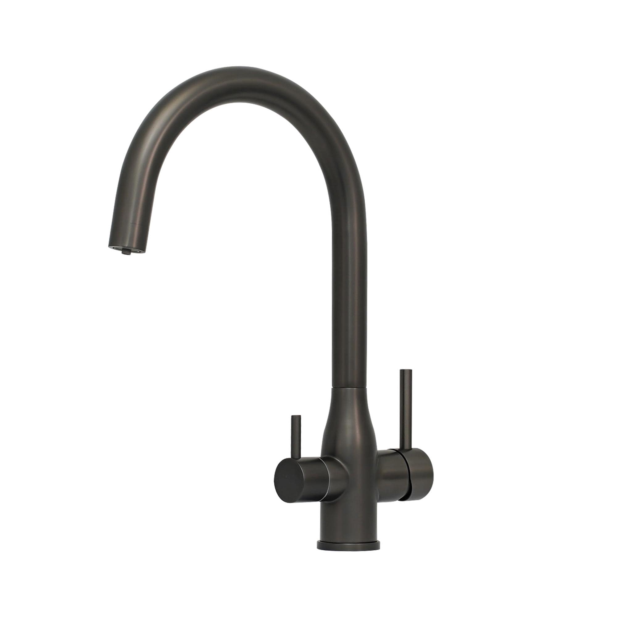 Puretec Tripla Elite 10 Gooseneck Stainless Steel 3 Way Filter Tap With ...